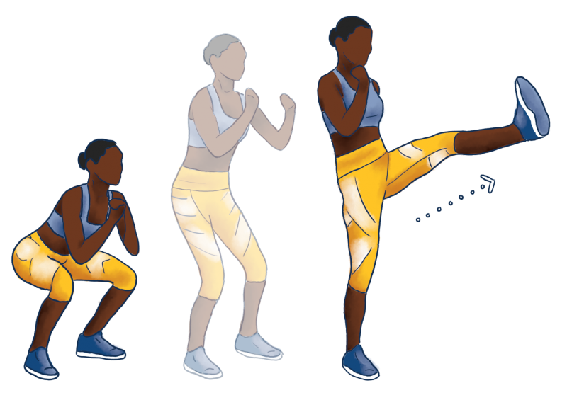Life Well Learned Exercise Illustrations & Pamphlet – Naomi Deer
